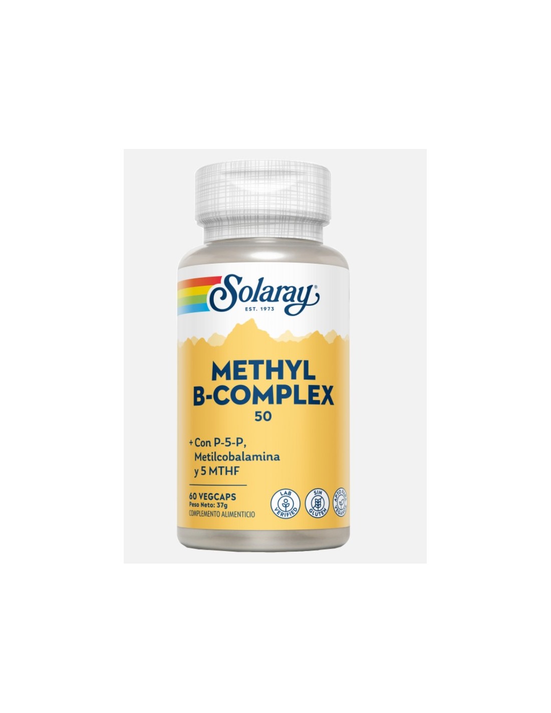 Methyl B Complex 50 60 Capsulas Vegetales de Solaray