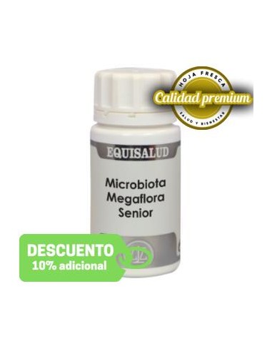 Microbiota Megaflora Senior 60 Capsulas de Equisalud